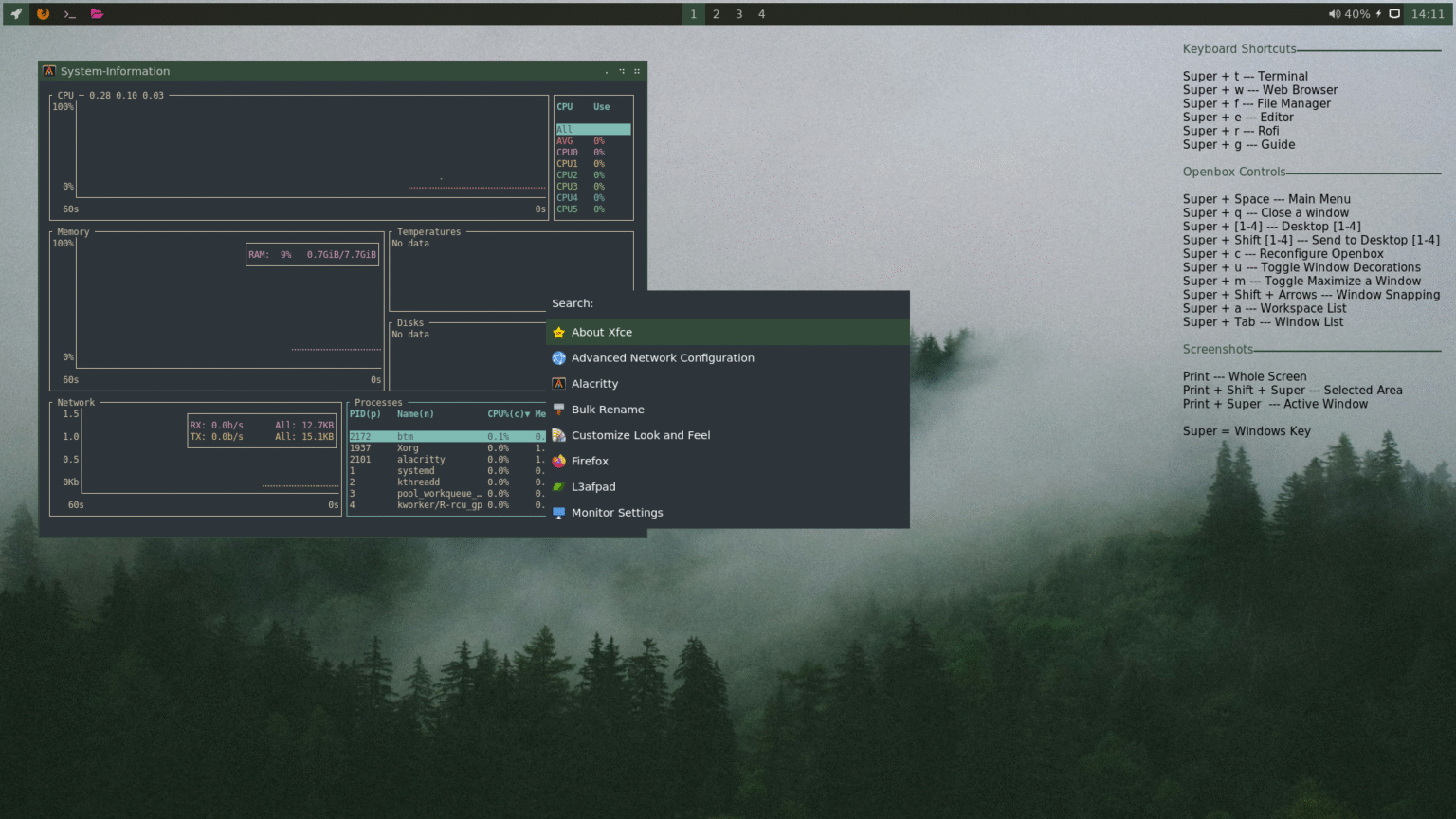 Time for a change of scene.. – ArchBang Linux